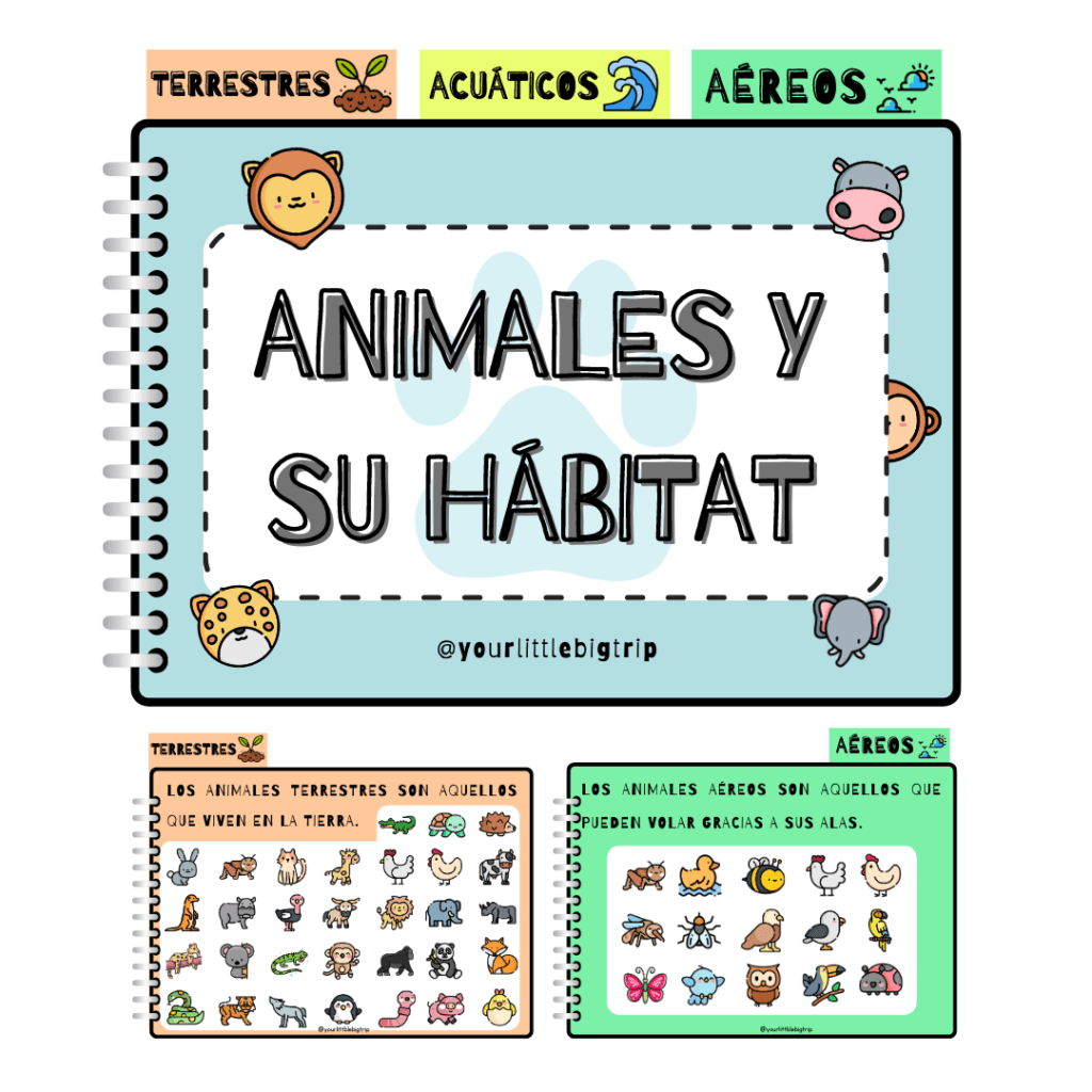 Juego – Animales y su hábitat - Yourlittlebigtrip