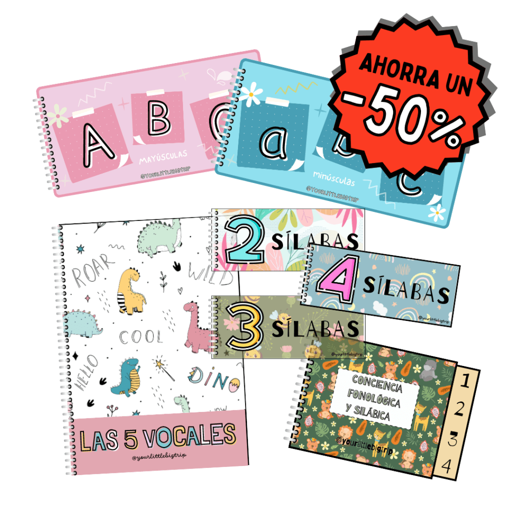 PACK 4 – Lectoescritura - Yourlittlebigtrip