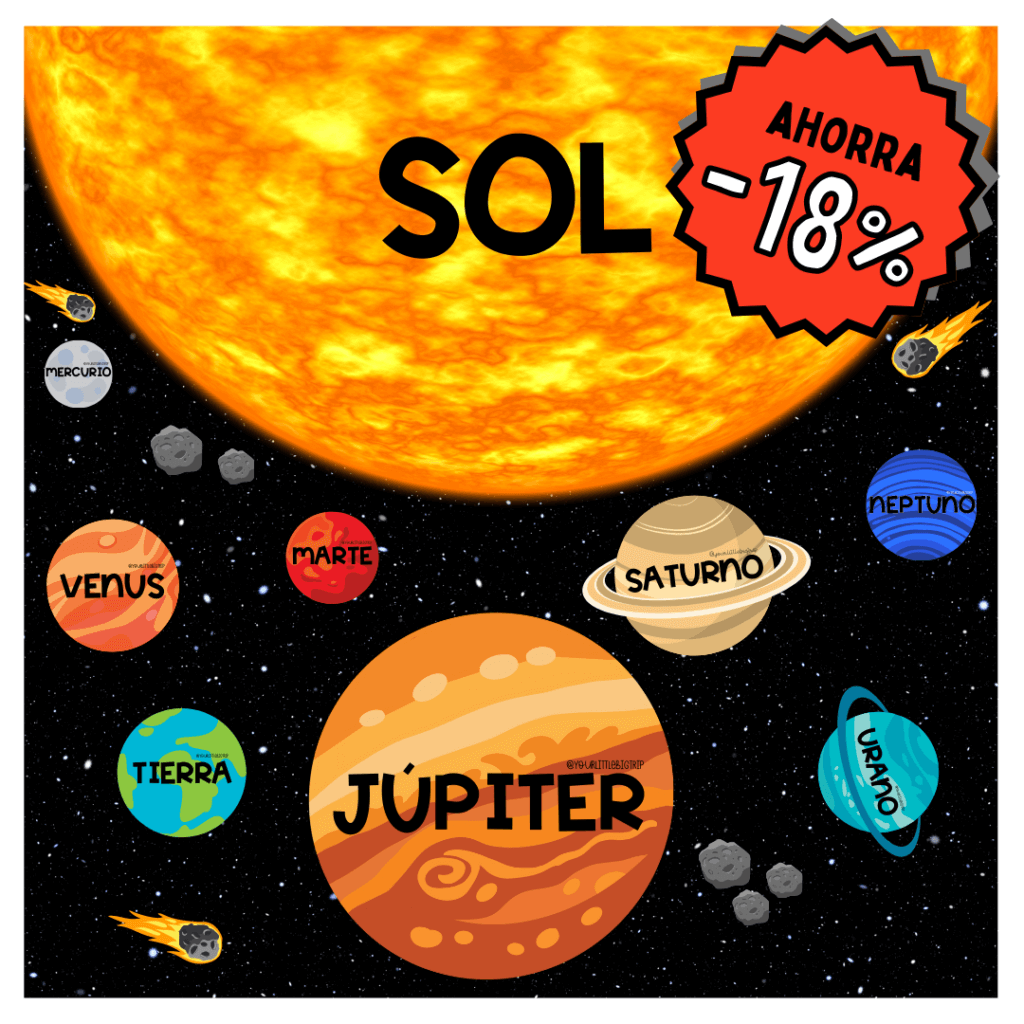 Juego del Viaje al Sistema Solar - Yourlittlebigtrip