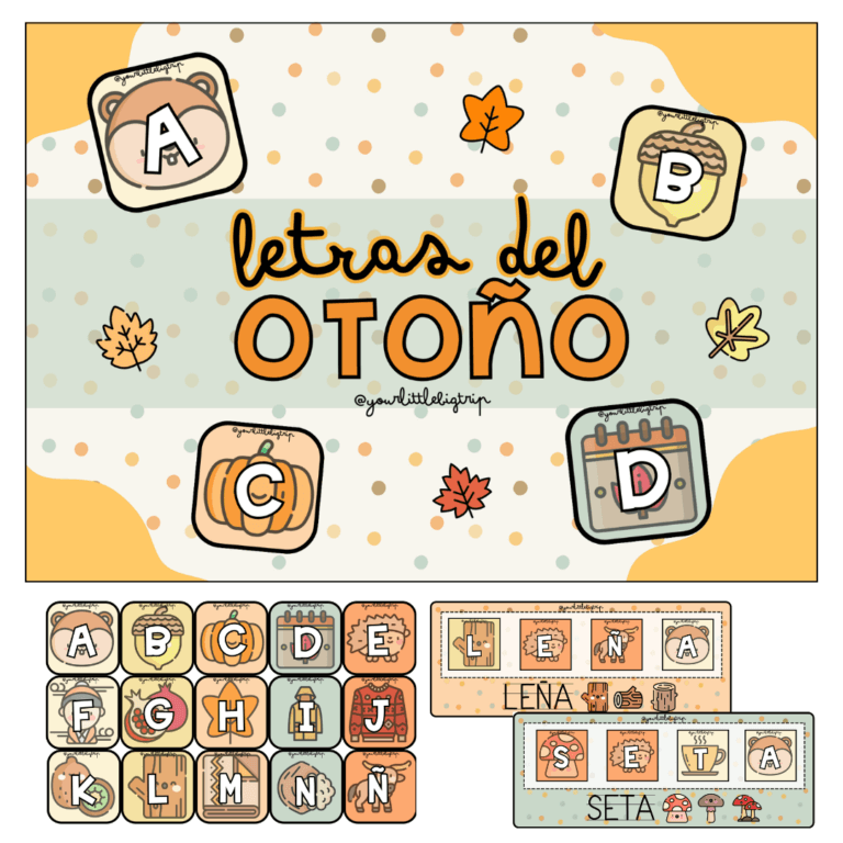 Letras del otoño - Yourlittlebigtrip