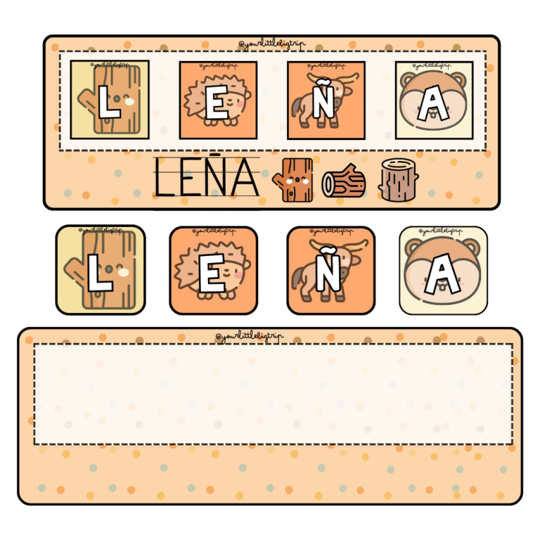 Letras del otoño - Yourlittlebigtrip