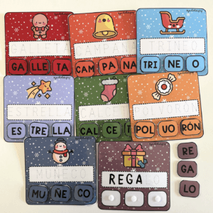 Sílabas navideñas - Yourlittlebigtrip