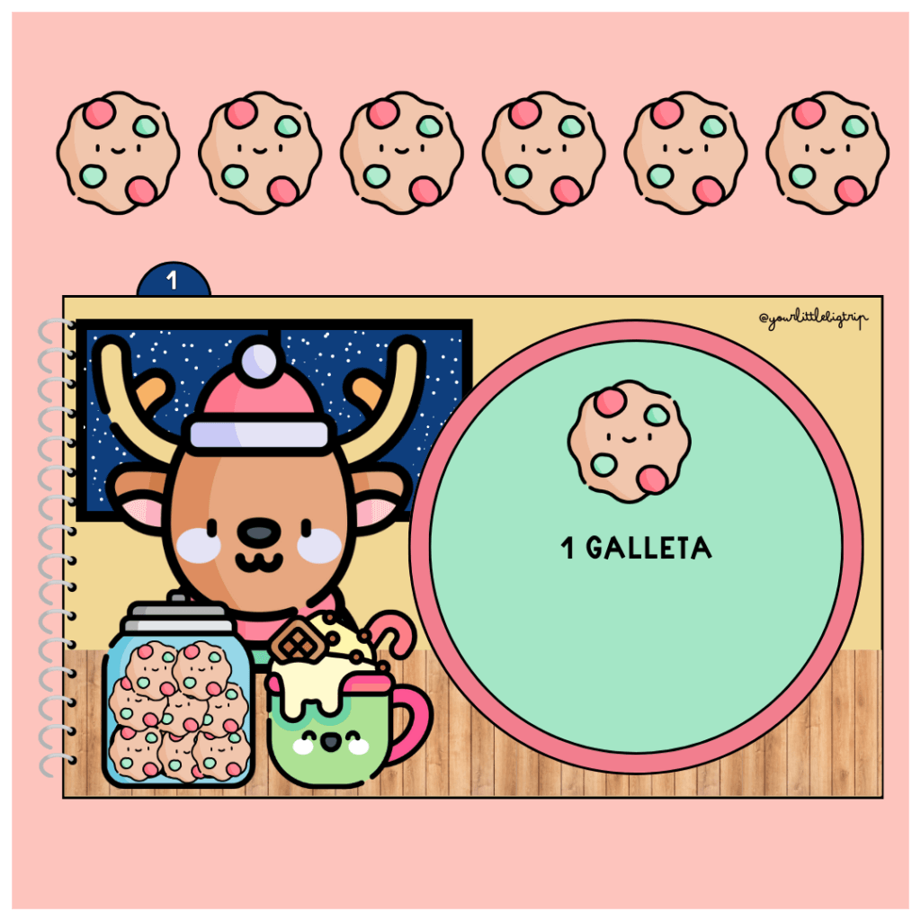 La navidad y los números (del 0 al 10) - Yourlittlebigtrip