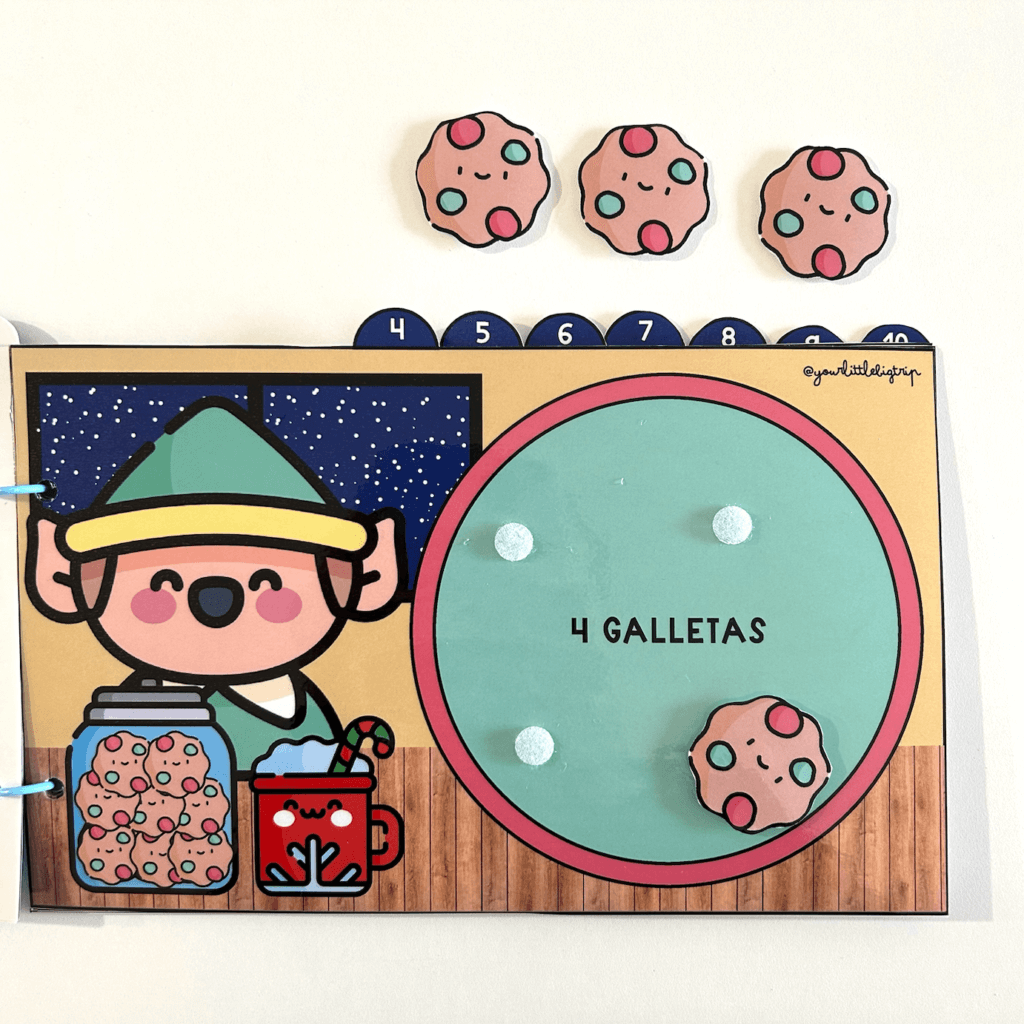 La navidad y los números (del 0 al 10) - Yourlittlebigtrip