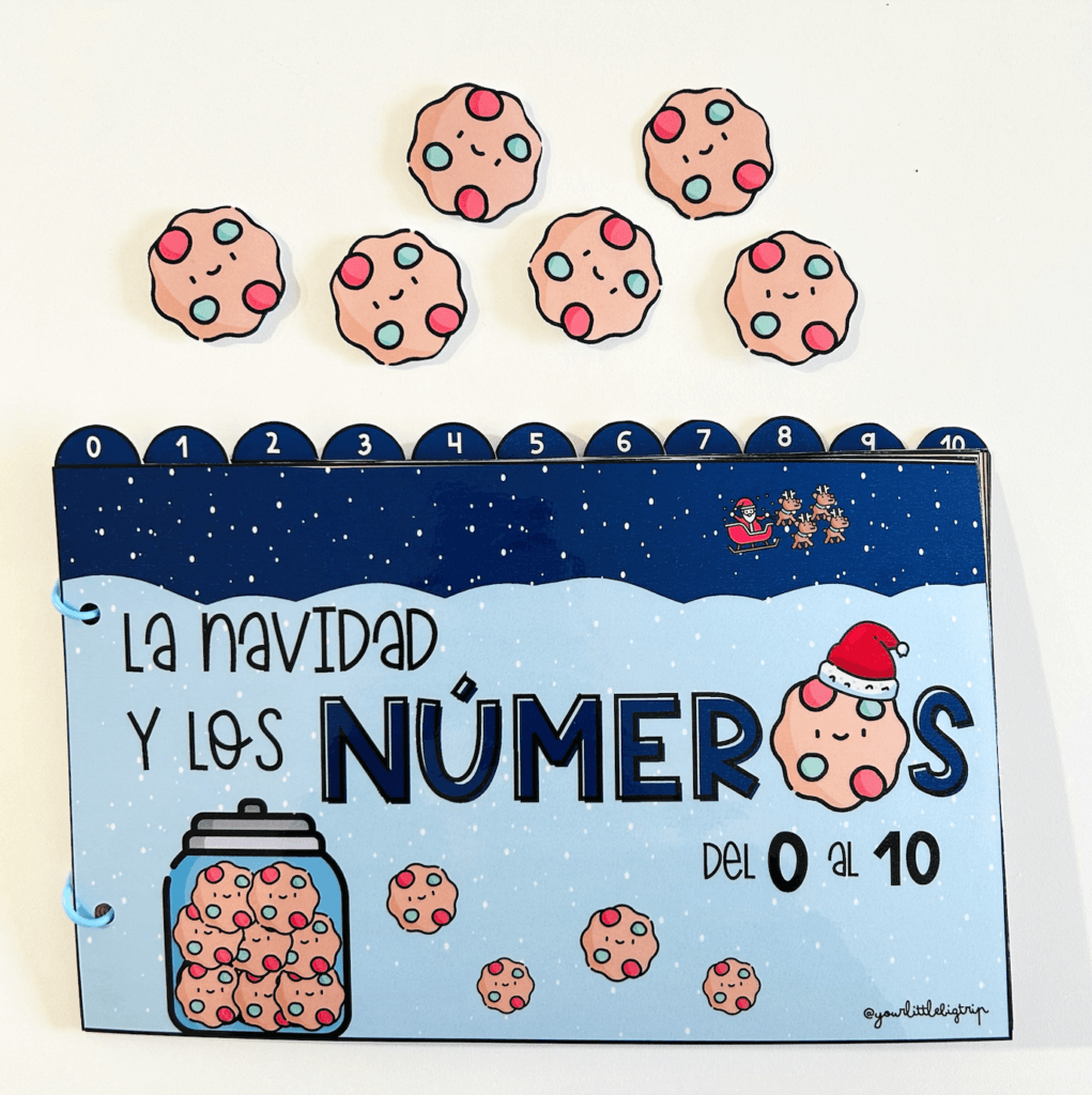 La navidad y los números (del 0 al 10) - Yourlittlebigtrip