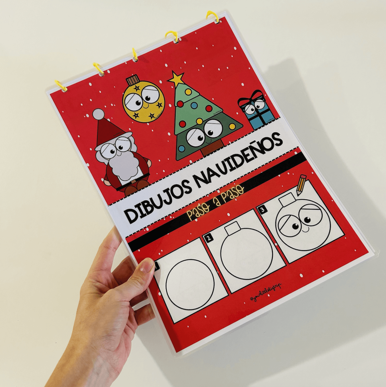 Dibuja la navidad en 6 pasos - Yourlittlebigtrip