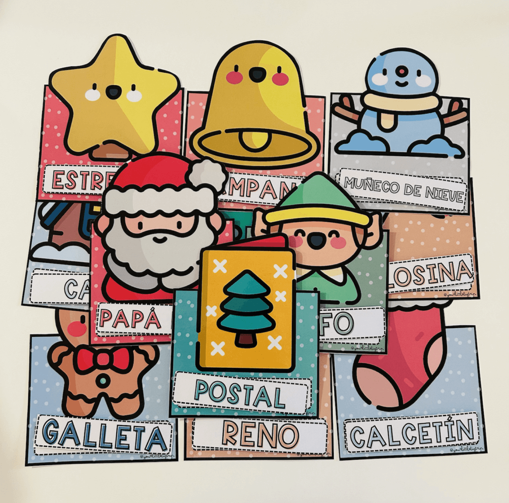 Vocabulario navideño - Yourlittlebigtrip